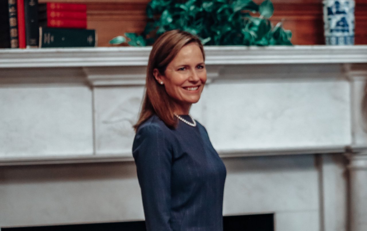 Amy Coney Barrett Channels Peace to Judiciary Committee Members